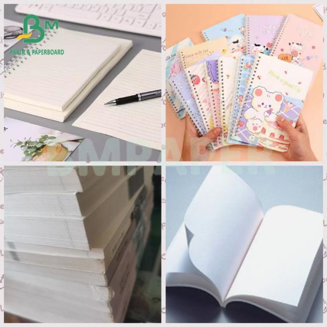 70grs 90grs Smooth White Printing Paper Papel Bond Rollos Jumbo