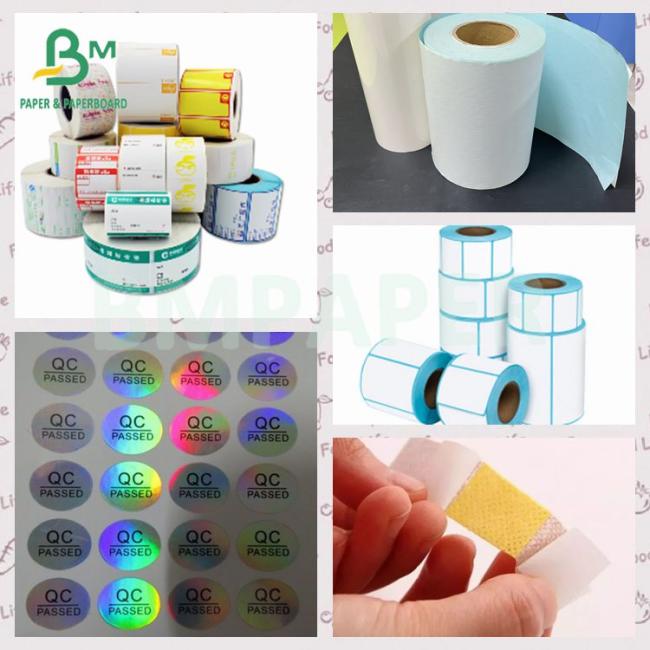 Recyclable 45gsm Smooth Uncoated White Release Paper For Labels