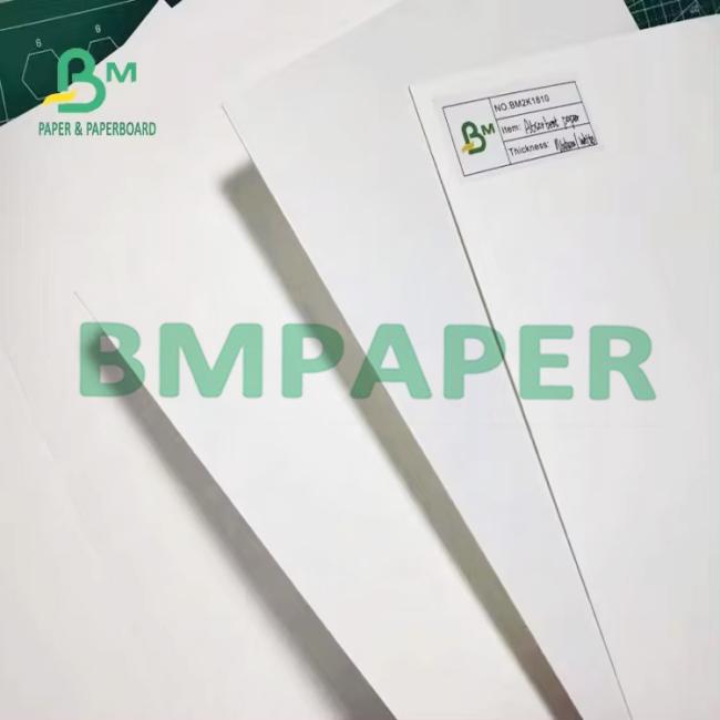 0.7 - 1.4mm White Absorbent Blotting Paper For Tables Protection