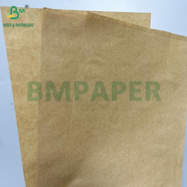 70 80 GSM Unbleached Brown Kraft High Strength Paper Roll 50kgs Loading