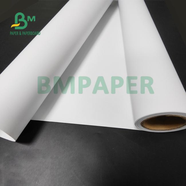 108GSM 180GSM Coated Plotter Bond Paper Roll For Graphics Printing 36'' x 50m