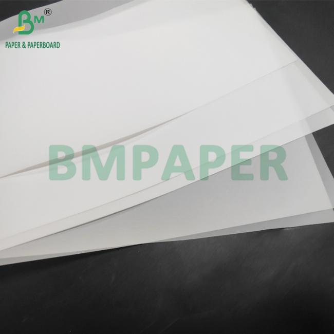 93gsm Translucent White Tracing Paper For Flower Wrap 60 x 85cm Lightweight