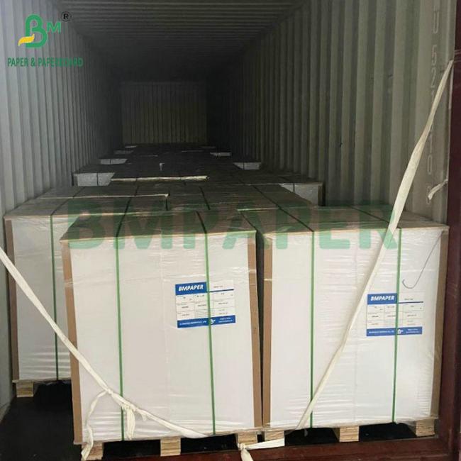 120gsm 157gsm C2S Coated Glossy Paper For Magazine Name Card  Digital Printing