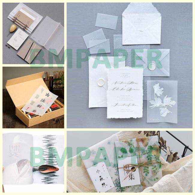 100gsm Translucent Tracing Drawing Paper For Book Tags 24'' x 36'' Tear Resistant