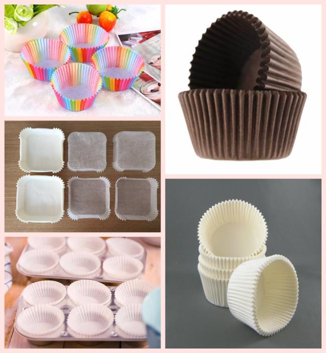 Non Stick Cupcake Liner Baking Cup Muffin Cases Mold Up Paper 45gsm