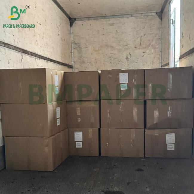 24gsm 28gsm Straw Wrapping Paper Rolls Company Logo Pattern Customization