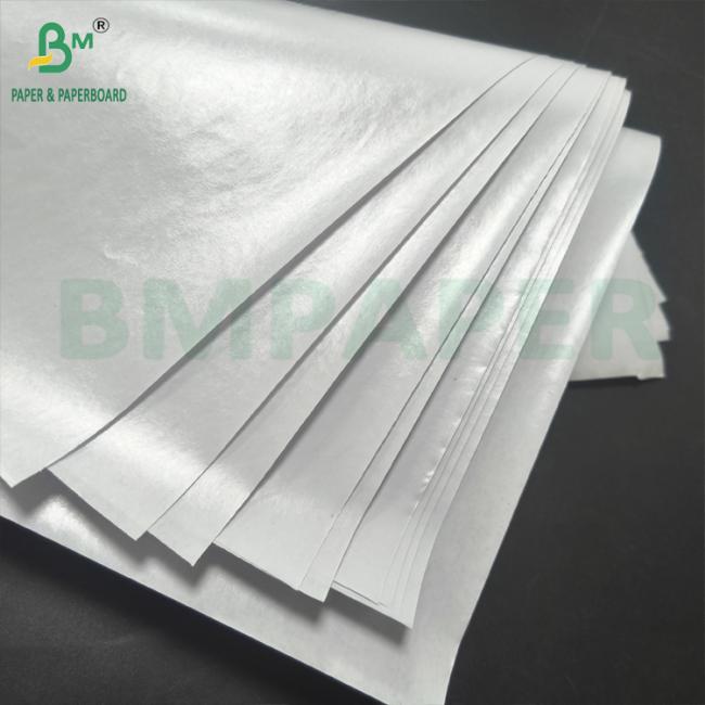 Brown White 40g Non Stick Baking Paper Silicone Oven Baking Liner Paper