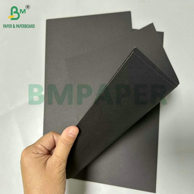 400gram 450gram Uncoating Solid Black Pulp Paper For Photo Frame 400 x 400mm 