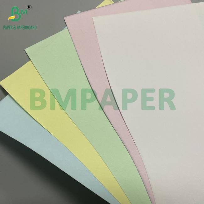 75g Letter-Sized Digital Carbonless Paper Image Black CB White CFB CF Blue Yellow Pink Green