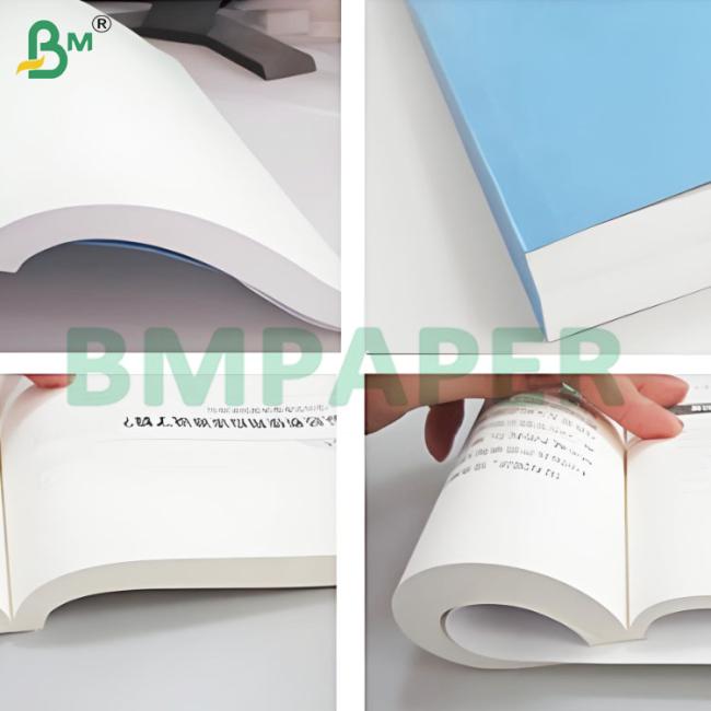 120 GSM Super White Woodfree Offset Paper Sheets 787 Width for Books