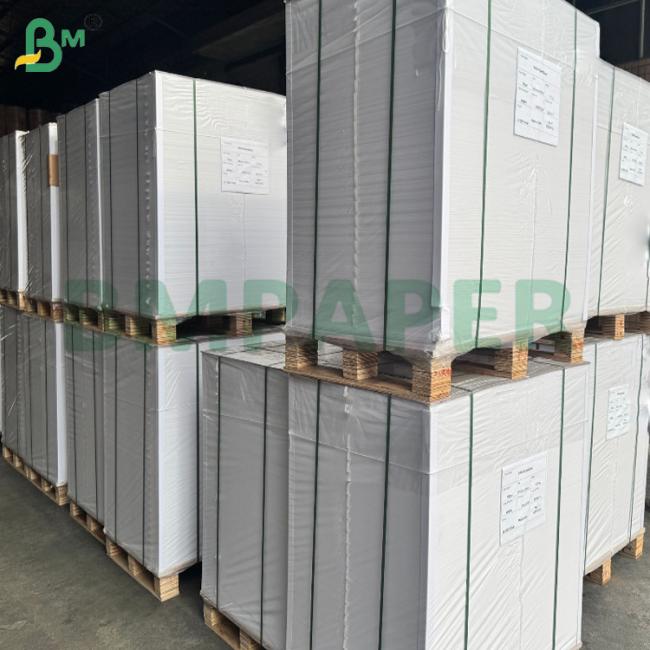 350g Duplex Board With Grey Back For Packing Boxes 80 * 110cm