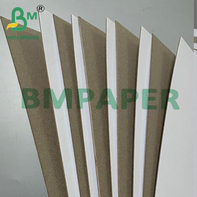 2mm Coated White Board With Grey Back Duplex Board Paper 70 * 100cm