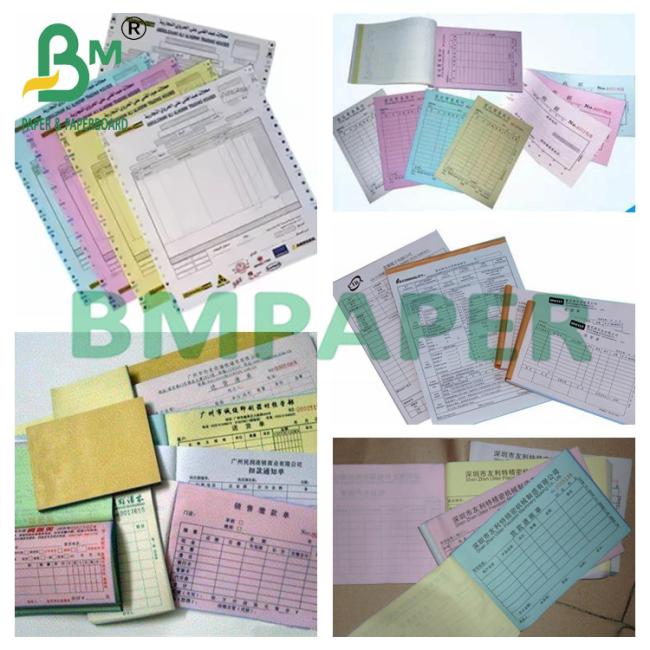55g 60g Carbonless Paper Computer Listing Card CB CFB CF Invoice Rolls