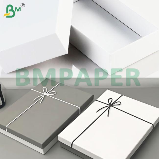 White Coated Grey Back Paper Duplex Cardboard for Making Boxes