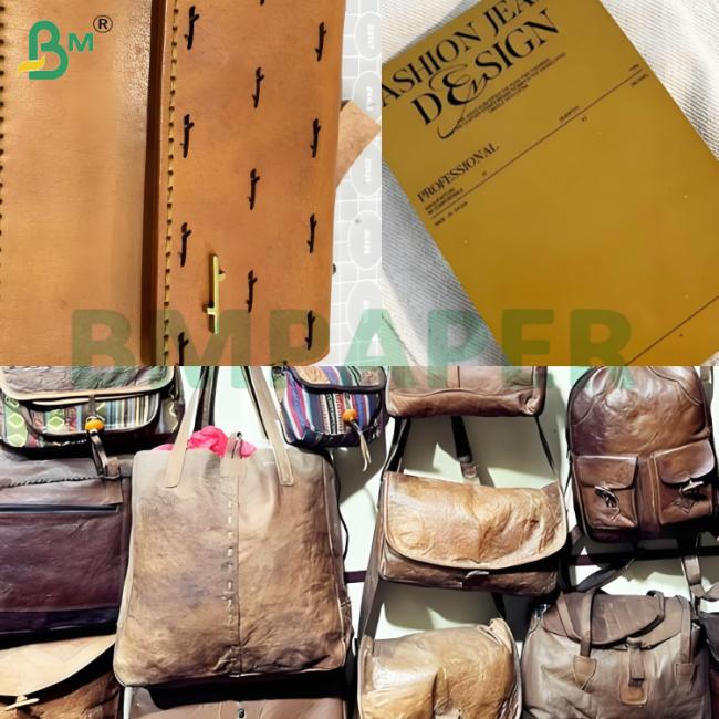 Waterproof Tear-Resistant Washed Kraft Bag Paper Rolls for Hang tags