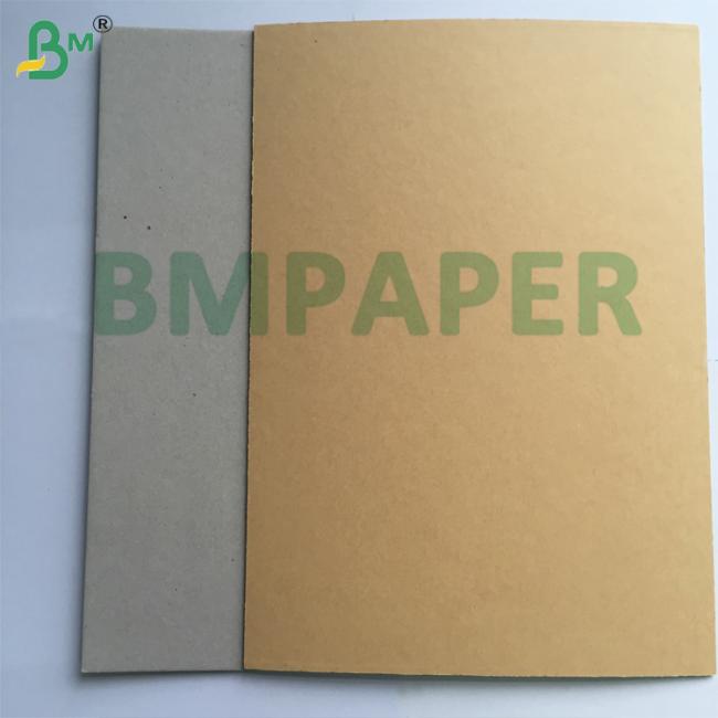 Brown Chipboard 2.0mm 2.5mm Gray Back 100% Recyclable Boxboard