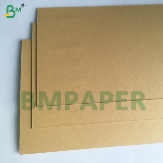 Brown Chipboard 2.0mm 2.5mm Gray Back 100% Recyclable Boxboard