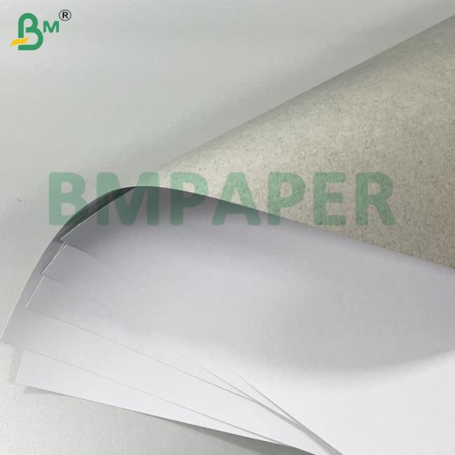 200g 230g Printable Hard Fold Duplex Board With Grey Back For Notebook Cover