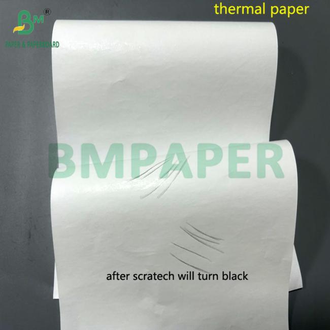 48gram 55gram White Jumbo Roll Thermal Paper With 795mm 800mm 