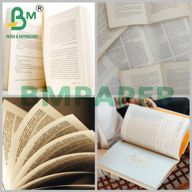 80gsm Smooth Surface Uncoated Booklet Paper For Novels Short Grain
