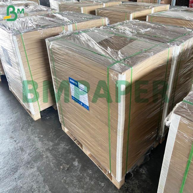 120gsm High Strength Bleached Kraft Paper For Carrier Bags Superior CD Strength