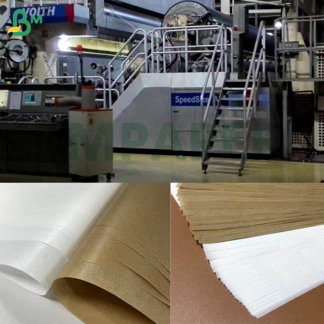 60 GSM Customized Size Double Side Silicone Coated Paper Sheets Cake Baking Paper