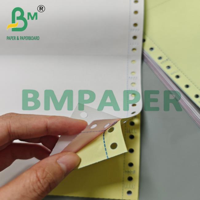 55g 61x86cm NCR Offset Printing Paper Black Image For Invoice Bill 100% Wood Pulp