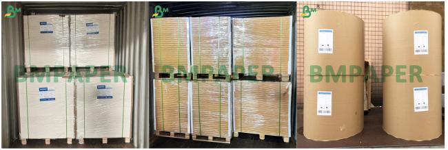 Aqueous Coated Paper For Cups Water Based Barrier Coating 280g+10g