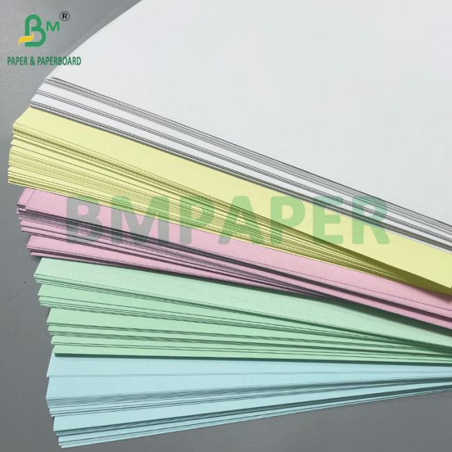 Offset Printing 52gsm 55gsm 58gsm 60gsm Blue Image NCR Copier Paper In Reel