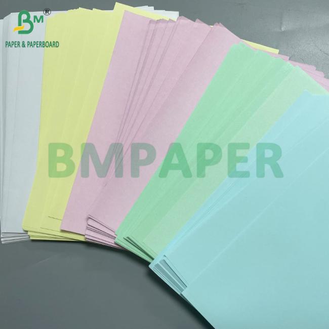 50GSM - 80GSM Black Image Blue Image Carbonless Copying Paper Roll 44cm 65cm