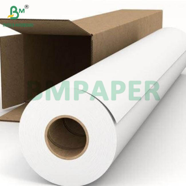 80gr Wide Format PLOTTER ROLLO BOND Paper For CAD Drawing 0,61 x 50MT 