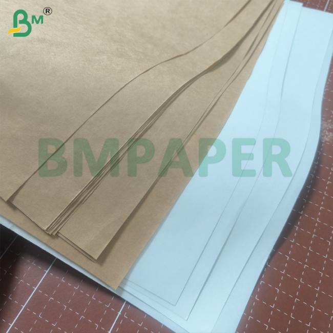 High Tear Resistance Porous Kraft Paper Bleached Unbleached Semi Extensible Sack Paper