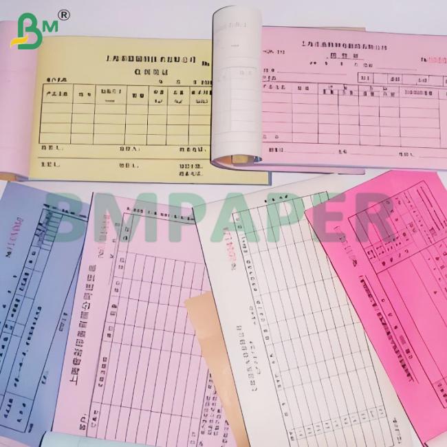 80gsm Black Image CF CB CFB NCR Copy Paper Rolls for Receipts
