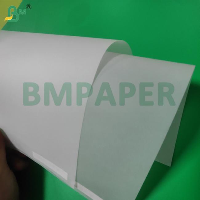 White Transparent Tracing Paper close-up