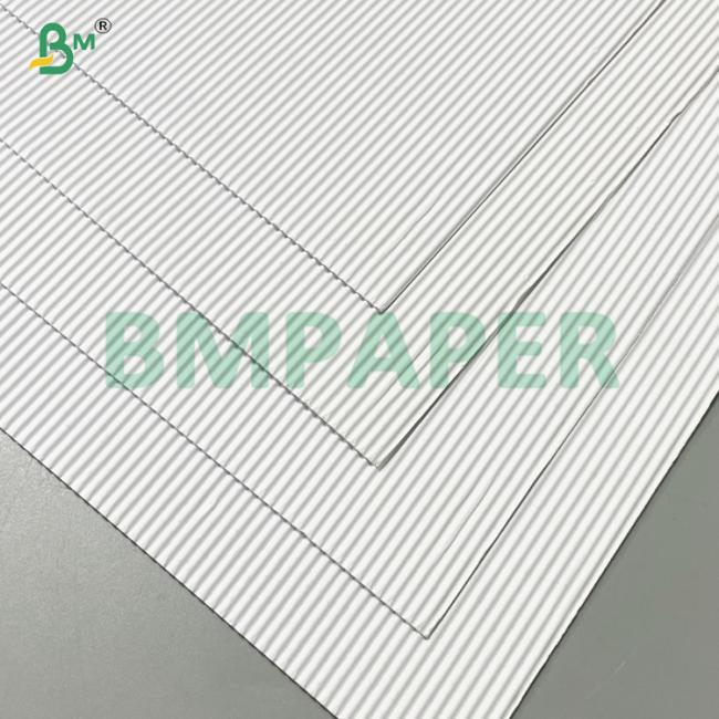 Close-up view of corrugating base paper texture