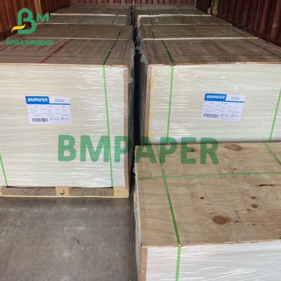 China Ivory SBS Paper Board , One Side Coated White Paper 350gsm 375gsm 70cm X 100cm for sale