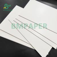 China 1.5mm 2mm Solid White Cardboard For Consumer Packaging High Stiffness for sale