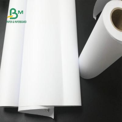 China 24" x 150ft 92 Plotter-Papier-unbeschichtete Bondrolle 2" der Helligkeits-20lb CAD Kern zu verkaufen