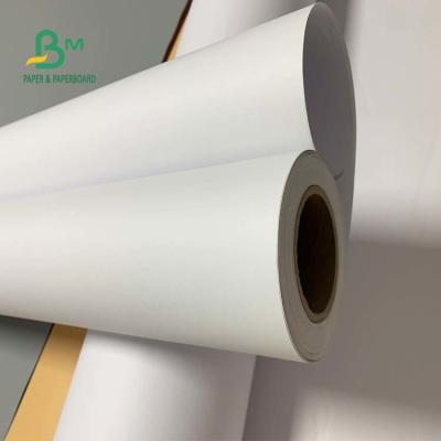 China 92 brillo 24" rollo blanco sin recubrimiento de la garantía de x los 300ft 20lb cad en venta