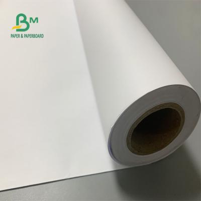 China 36" x 500ft 92 rolo bond sem revestimento 3" do papel de plotador do brilho 20lb CAD núcleo à venda