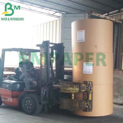 China Recycled Fiber Kraft Liner Board High Bursting Strength 120gsm 150gsm for sale