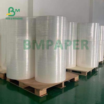 China 200um Synthetic Thermal Paper Roll For Shipping Label High Temperature Resistant for sale