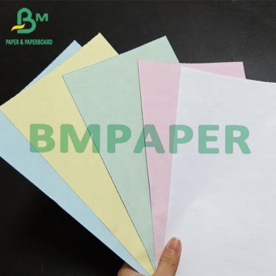 China 50g 55g Colorful Carbonless Harmless Copy Paper Sheet For Invoice Printing for sale