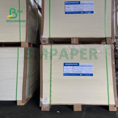 China High Bulk Natural White Uncoated Moisture Absorbing Board 1.5mm Thickness for sale