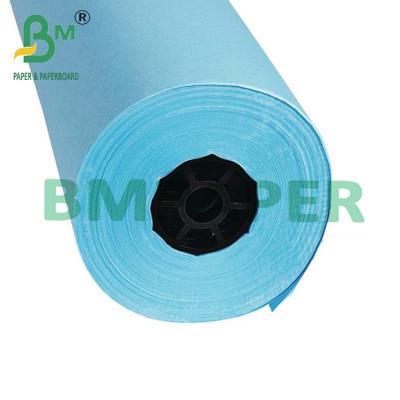China 80gsm Blue Digital Plotter Paper For End Application Building Lay Out 610mm for sale