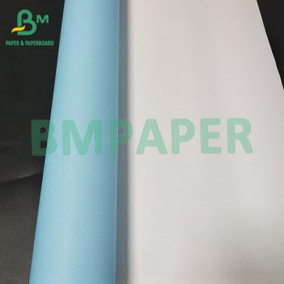 China Papel de cópia de celulose de madeira, de lado único, azul, papel de encomenda de engenharia 80 g à venda