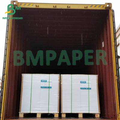 China White Double Sided Coated Smooth And Flat Copper C2S Art Paper for sale