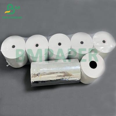 China 55gsm POS Receipt Thermal Paper Roll With 80mm * 75mm / 60 / 80m for sale