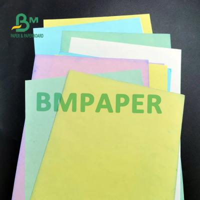 China Virgin Pulp Carbonless Ncr Paper CB CFB CF 3 Ply Impression Invoice Paper Five Color Computer Form Paper en venta