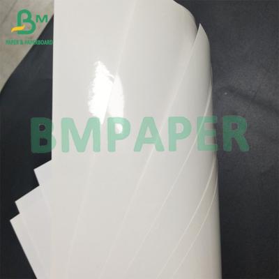China Strong Moisture Resistance And High Stretch Wet Strength Paper Waterproof Bleached Beer Bottle Labels Paper 70g 80g 90g for sale